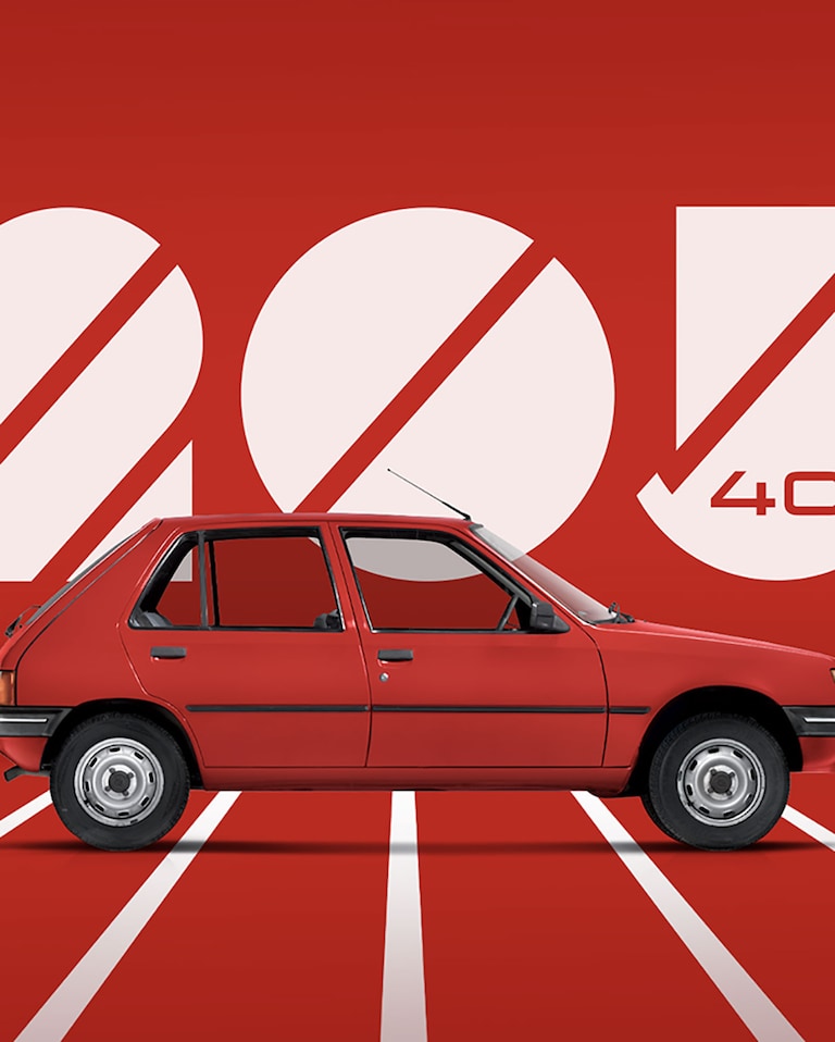 Peugeot 205 compie 40 anni, portati benissimo! | Peugeot IT